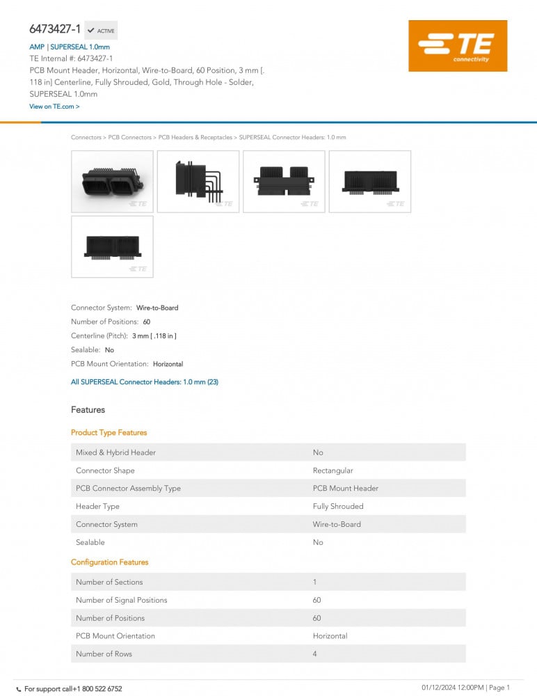 6473427-1 technical document page 1