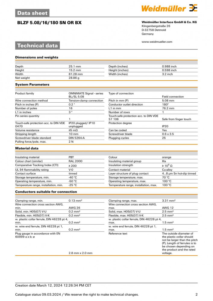 Product document page 2