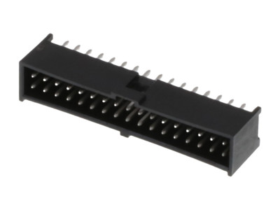 C-Grid III PCB Header, 2.54mm Pitch, Through Hole, Dual Row, Vertical, Shrouded, 2.90mm Tail Length, 36 Circuits, Tin (Sn) Plating