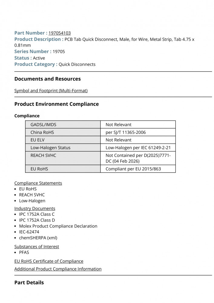 Product document page 1