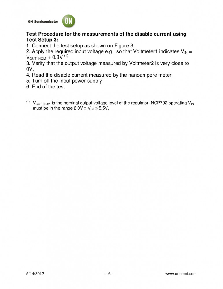 NCP702SN33T1GEVB document page 6