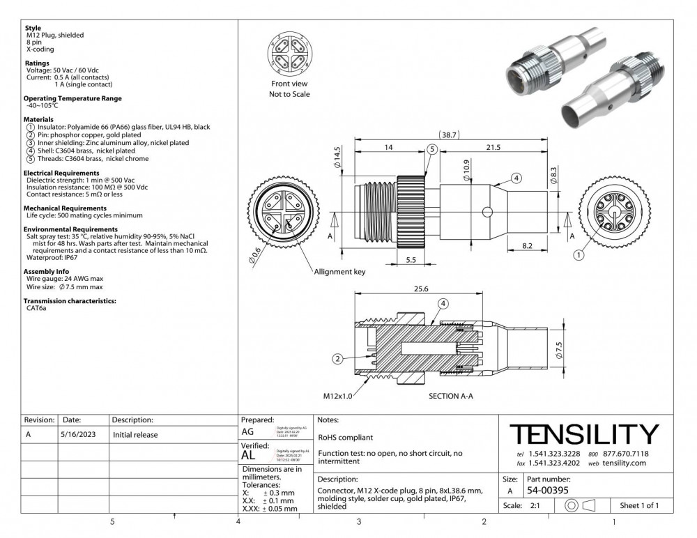 54-00395 product drawing preview