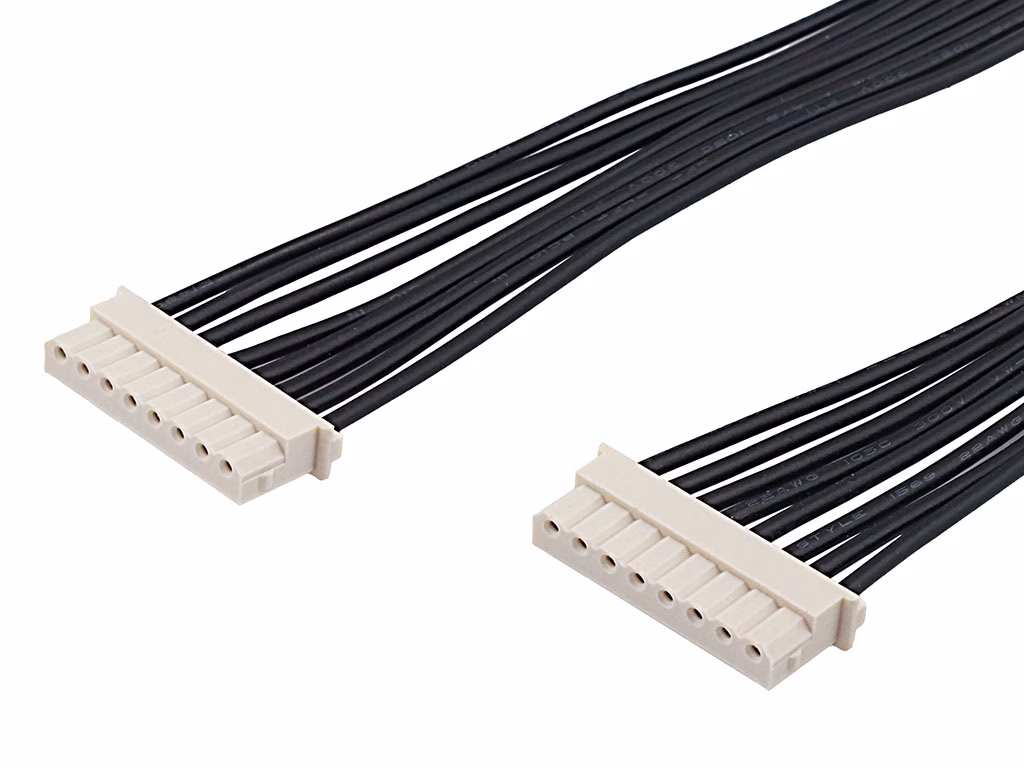 Mini-SPOX-to-Mini-SPOX Off-the-Shelf (OTS) Cable Assembly, 2.50mm Pitch, Single Row, 600.00mm Length, Tin (Sn) Plating, 6 Circuits, Natural