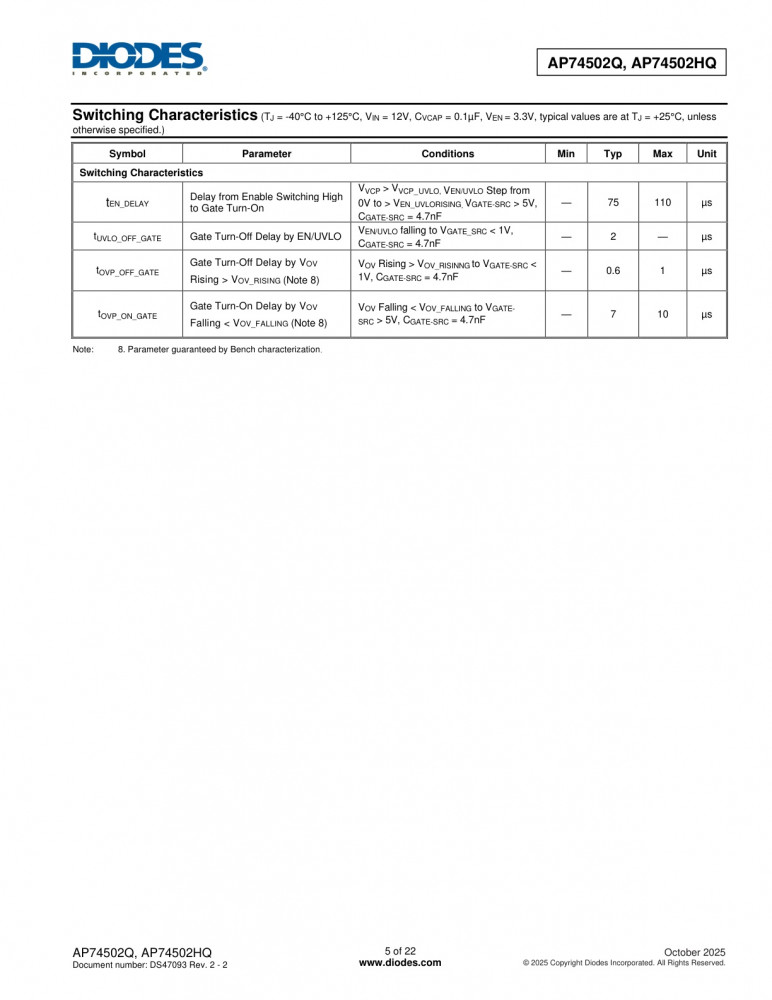 AP74502QTA8-7 technical document page 5