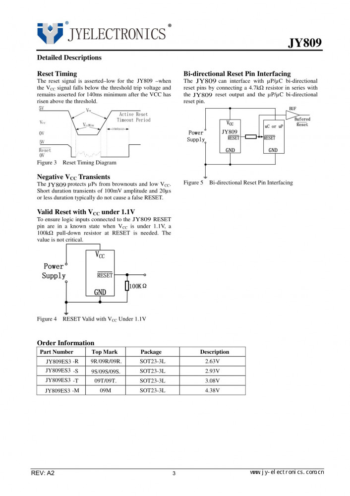 JY809ES3-SX datasheet page 3