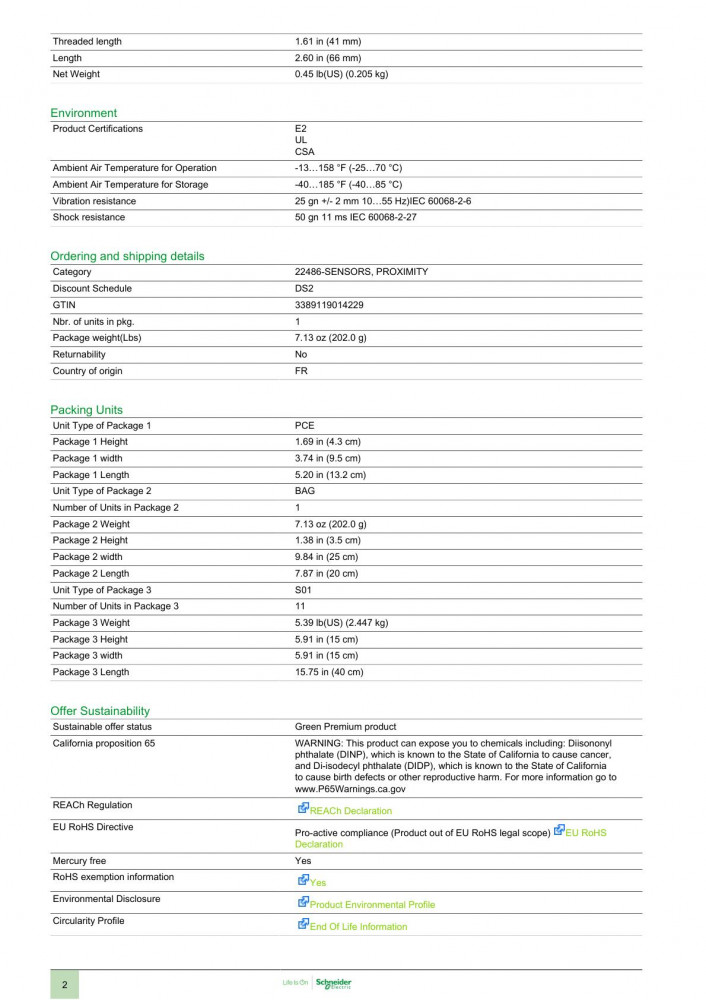 XS630B4PBL2 technical document page 2