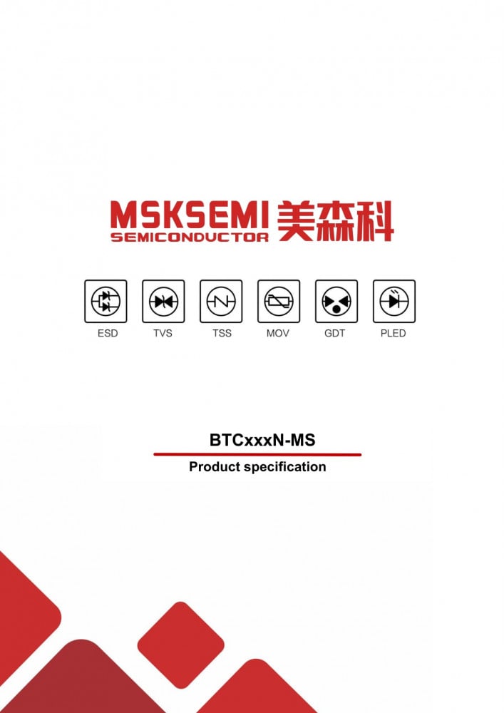 BTC900N-MS datasheet page 1