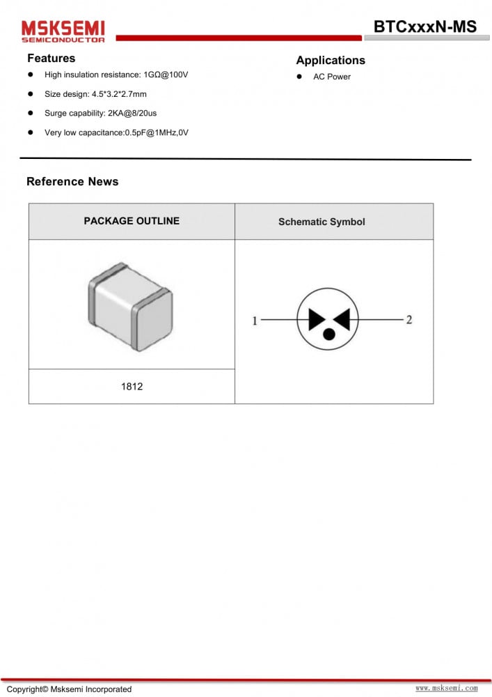 BTC900N-MS datasheet page 2