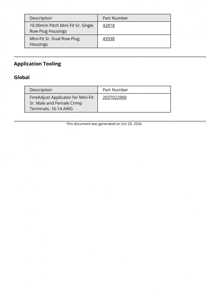 MOLEX 428171144 technical document page 3