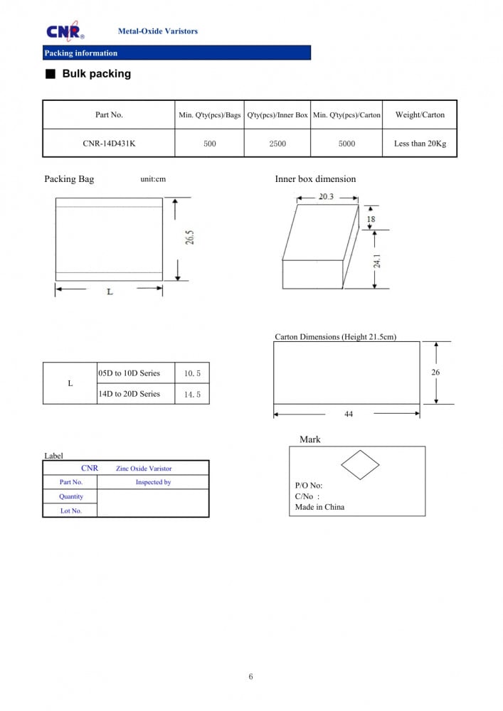 RM14D431KD16ECN0 technical document page 7