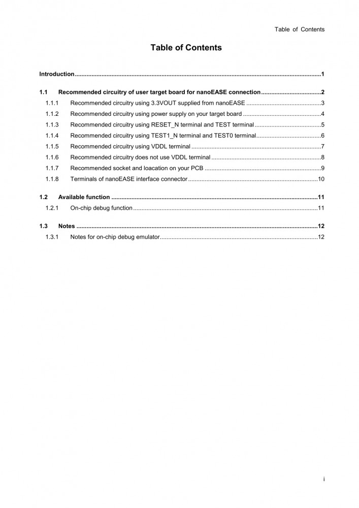 nanoEASE connection manual page 3