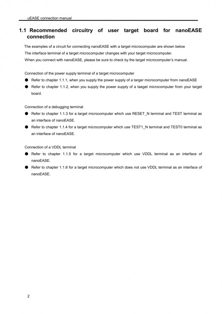 nanoEASE connection manual page 6