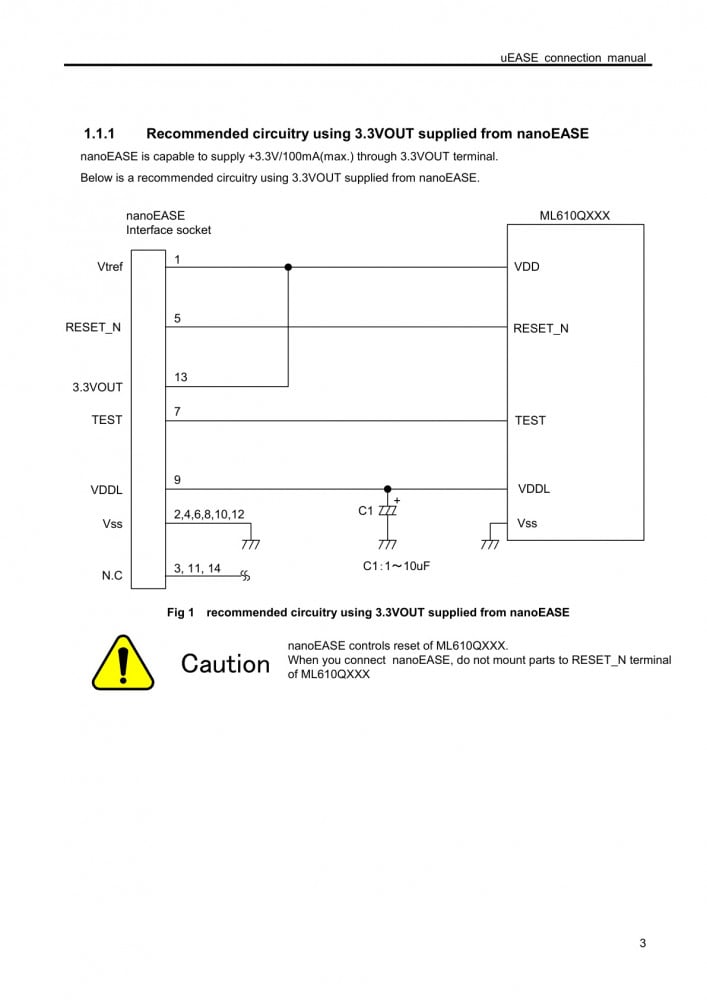 nanoEASE connection manual page 7
