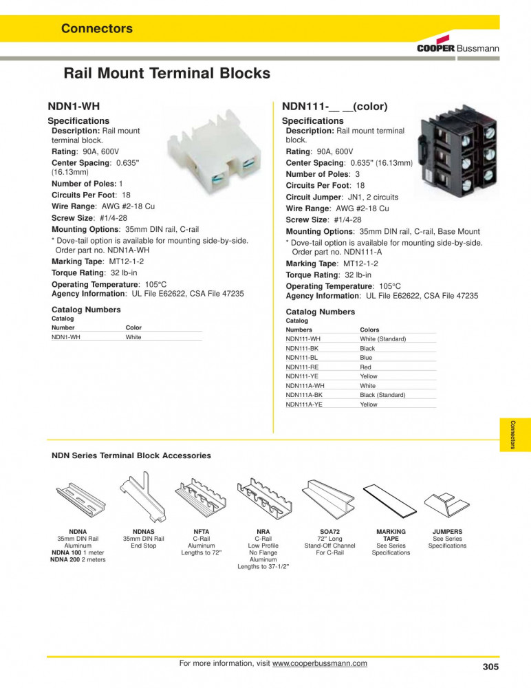 EATON connector catalogue page 3