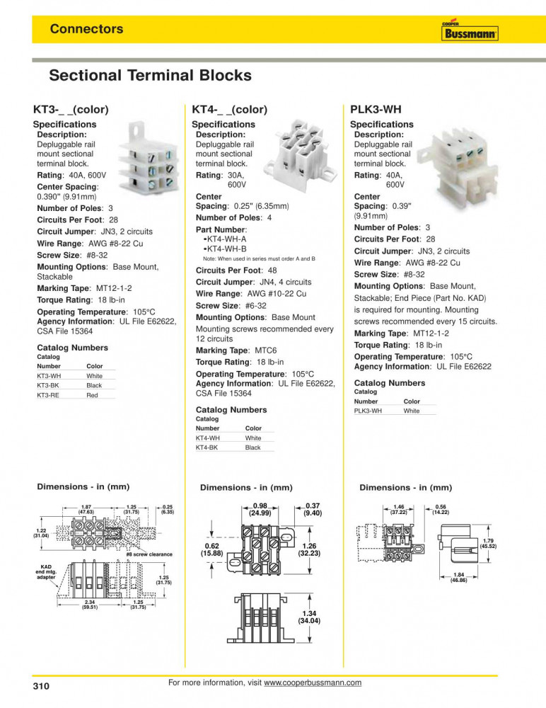 EATON connector catalogue page 8