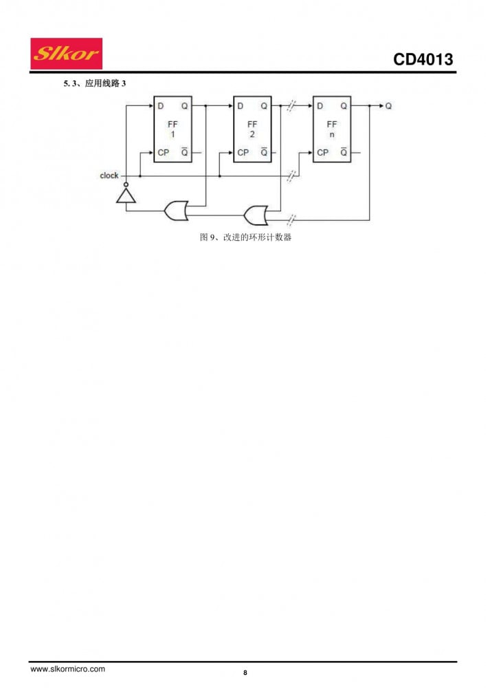 CD4013 datasheet page 8
