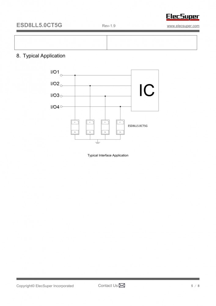 ESD8LL5.0CT5G datasheet page 5