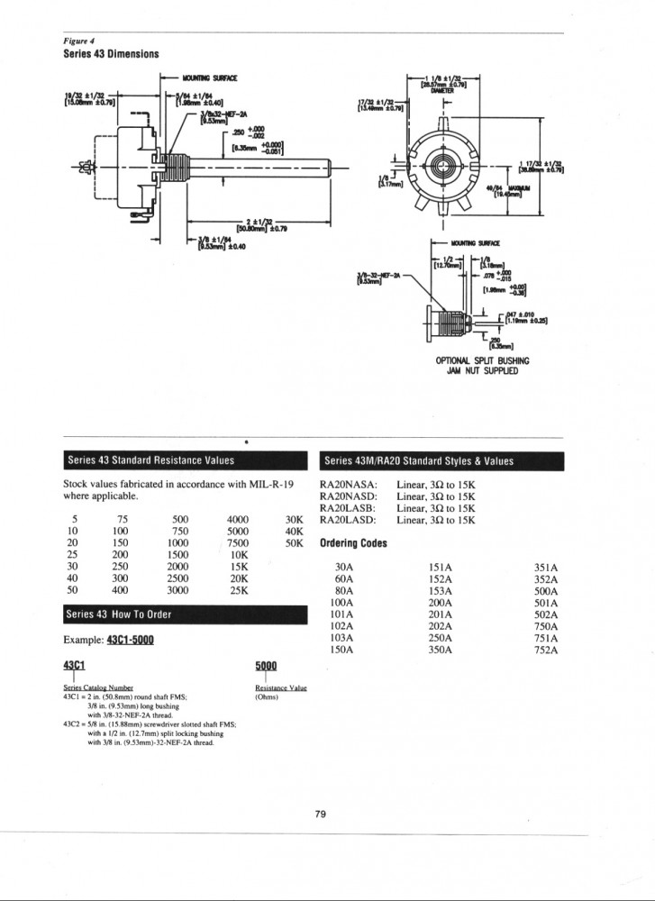 Honeywell A4325 documentation page 4