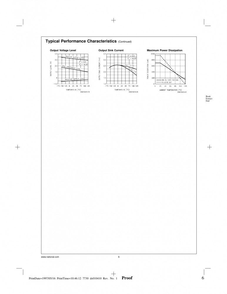 LM710 datasheet page 6