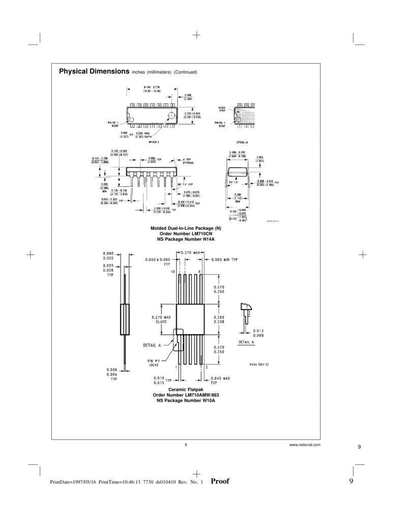 LM710 datasheet page 9