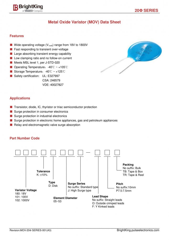 821KD20J-P10 datasheet page 1