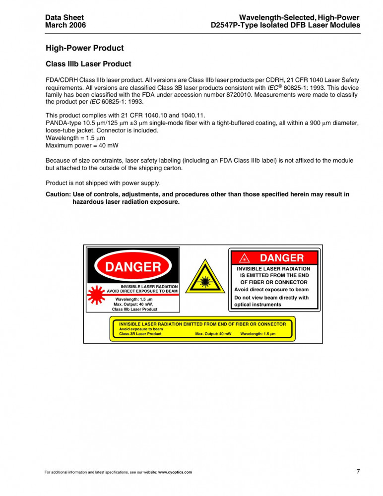 D2547P42 datasheet page 7