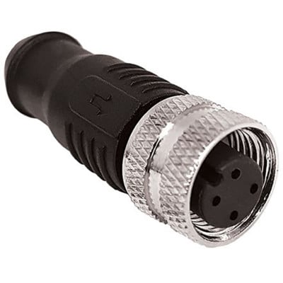 Bulgin PXPPVC12FBF05ACL010PVC Circular Cable Assembly