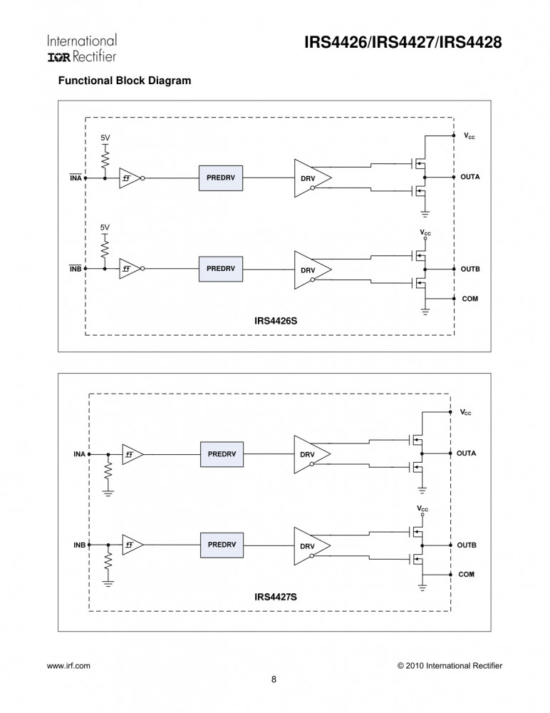 IRS4426 datasheet page 8