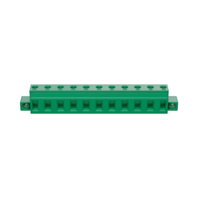 7.62mm Pitch Eurostyle Horizontal Plug, with Retention Screws, 11 Circuits for sale