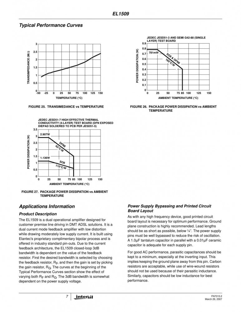 EL1509 datasheet page 7