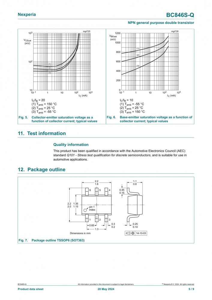 BC846S-QX datasheet page 5