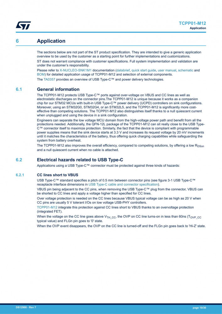 TCPP01-M12 technical document page 10