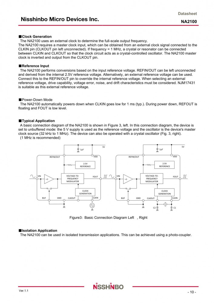 NA2100 datasheet page 10