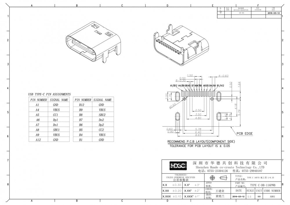 HDGC TYPE C-DB-116PWB document page 2