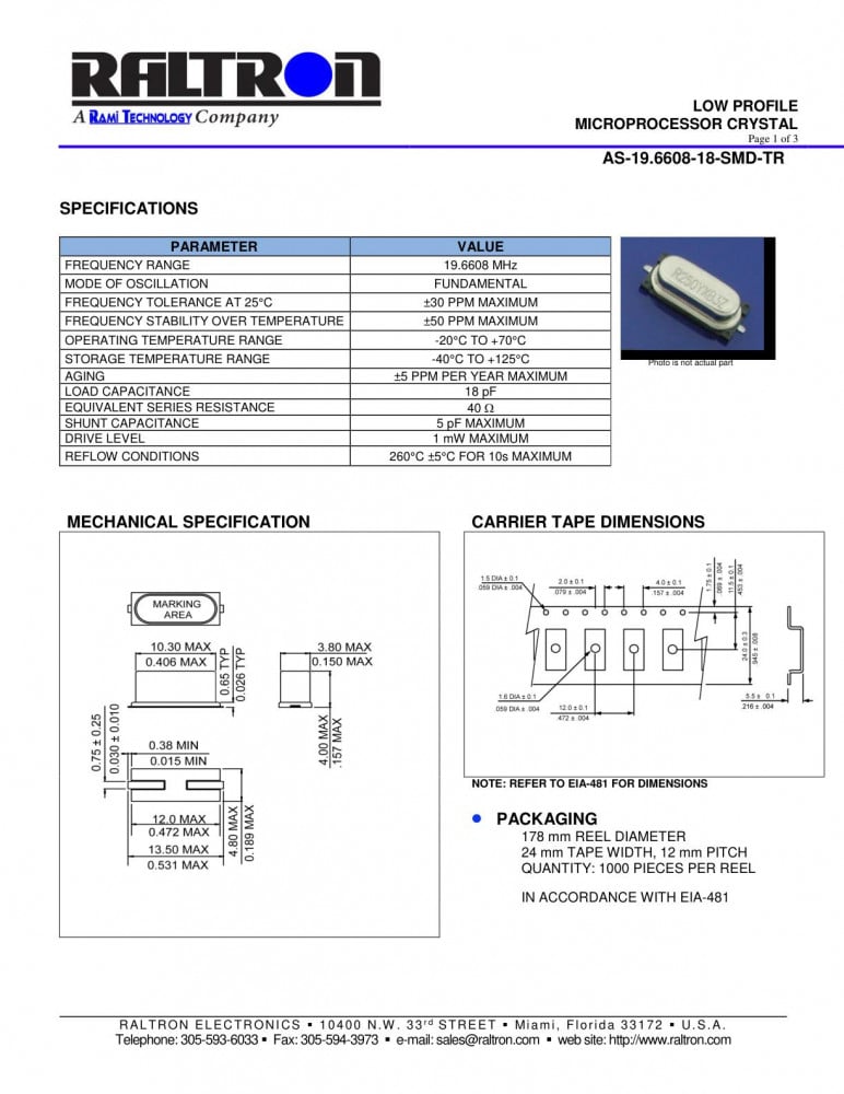 AS-19.6608-18-SMD-TR specification page 1