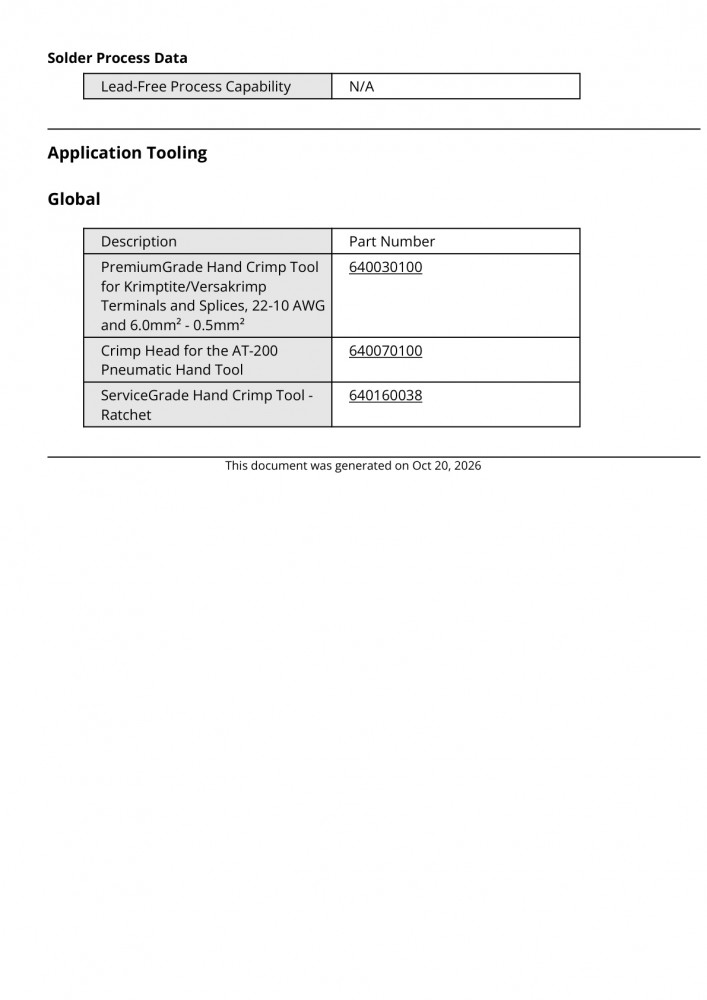 MOLEX 190690112 technical document page 3