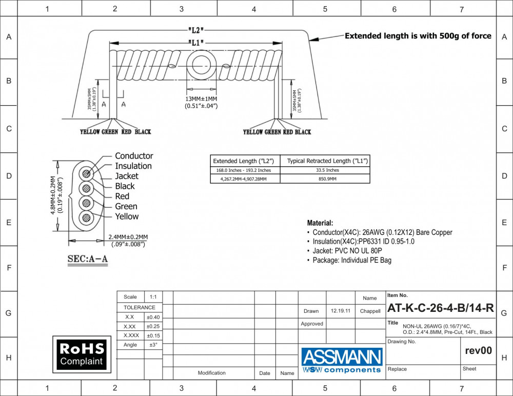 AT-K-C-26-4-B/14 technical drawing preview