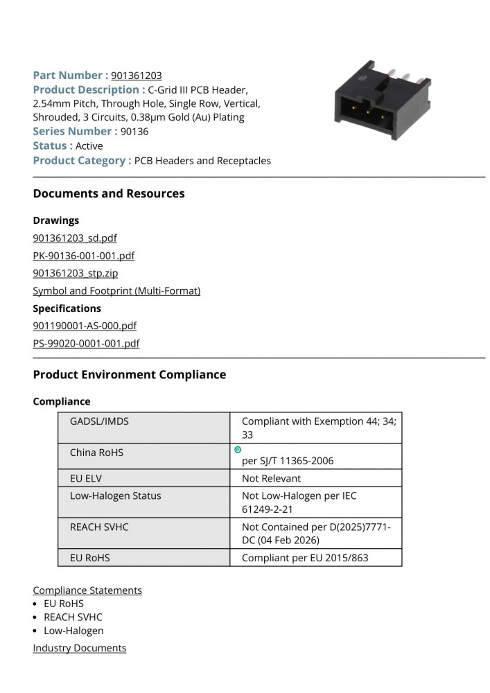901361203 technical document preview, page 1