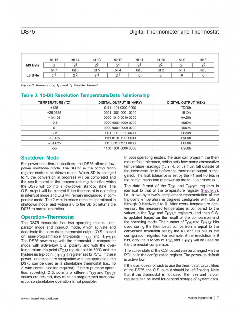 DS75 datasheet page 7