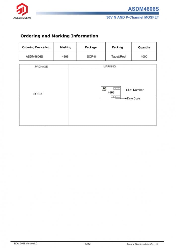 ASDM4606S-R datasheet page 10