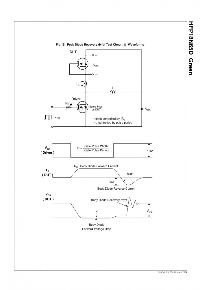 HFP18N65D technical document, page 6