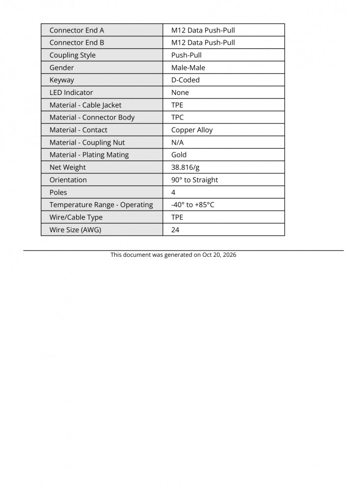 Molex Ultra-Lock 2.0 product specification page 3