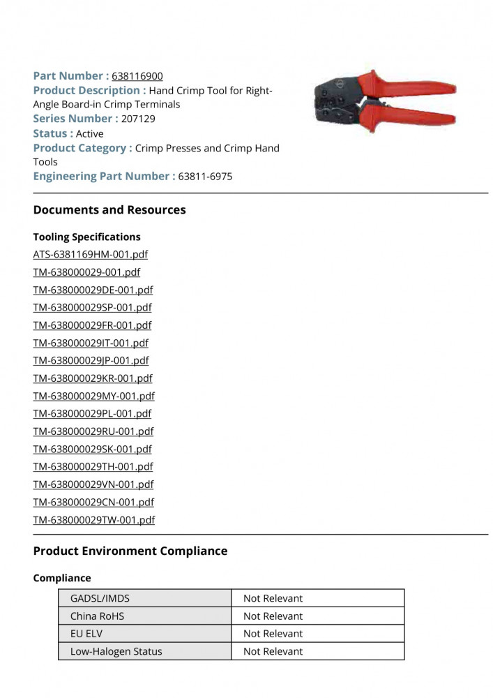 Technical document page 1