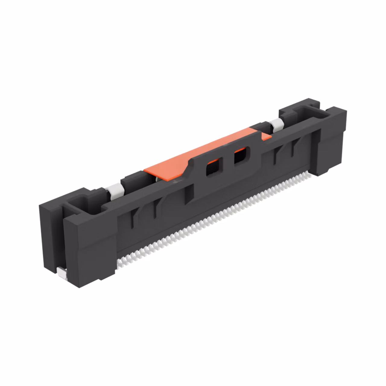 Easy-On FFC/FPC-to-Board Connector, 0.50mm Pitch, Receptacle Housing Assembly, Vertical, Surface Mount, with Grounding Terminals, Tin-Bismuth  Plating, 50 Circuits for sale