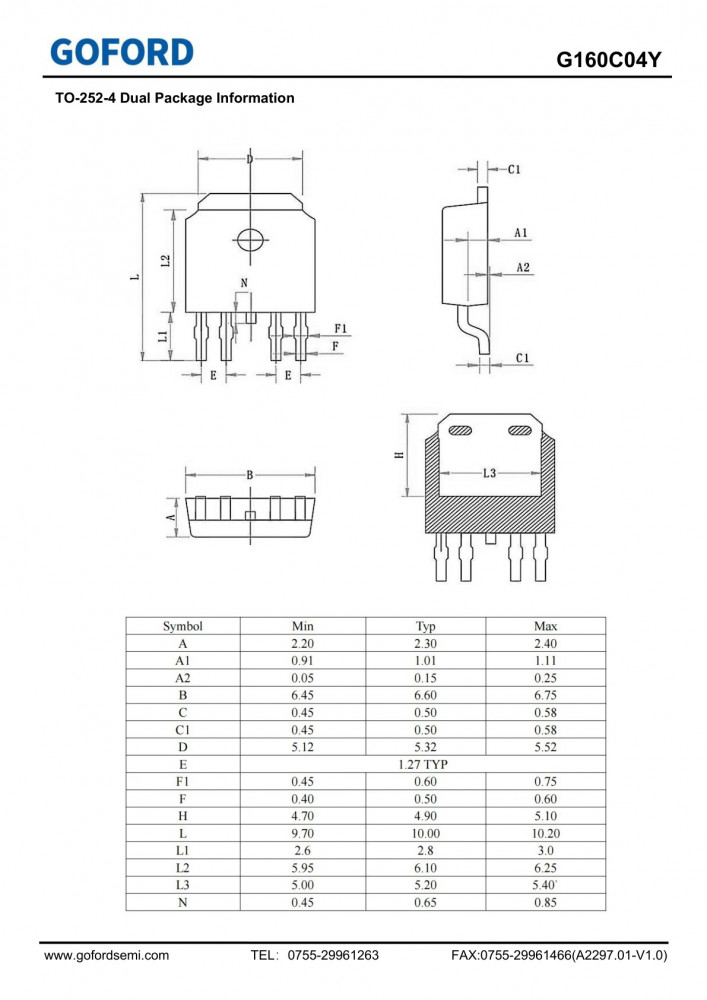 G160C04Y datasheet page 10