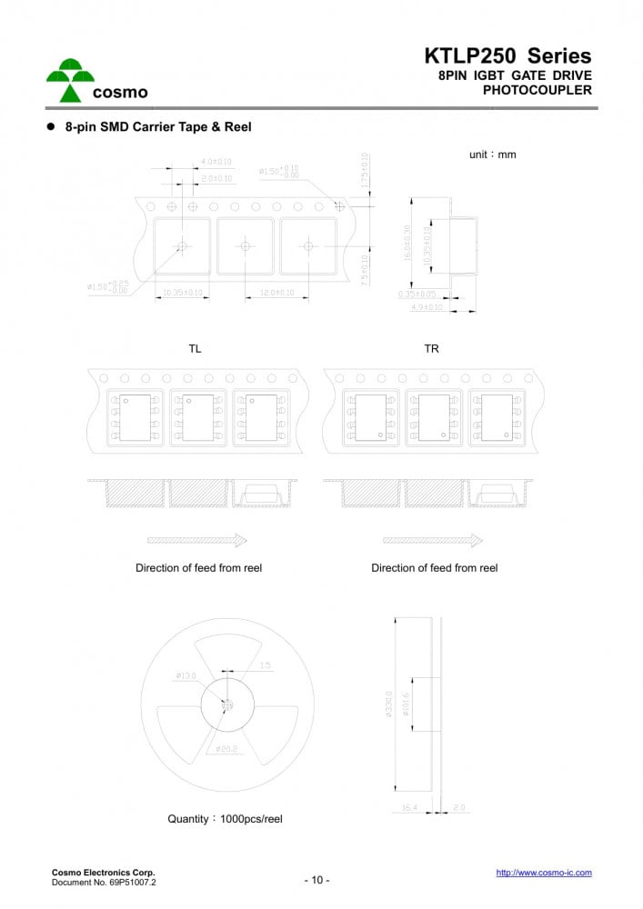 KTLP250S datasheet page 10