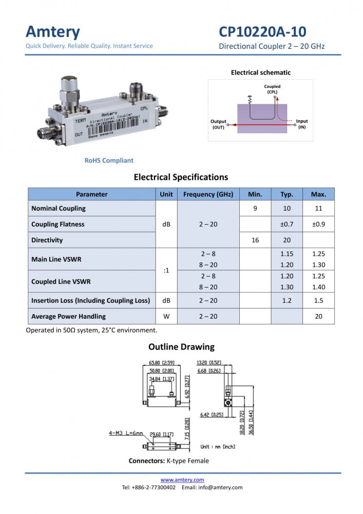 CP10220A-10 datasheet page 1