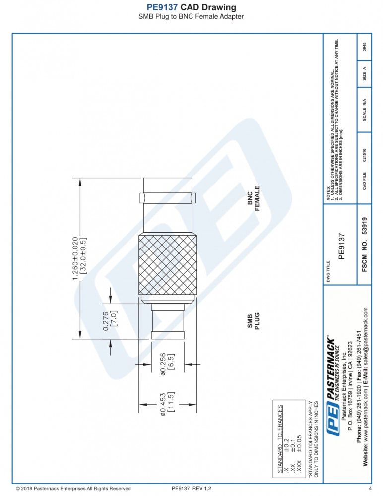 PE9137 technical document page 4