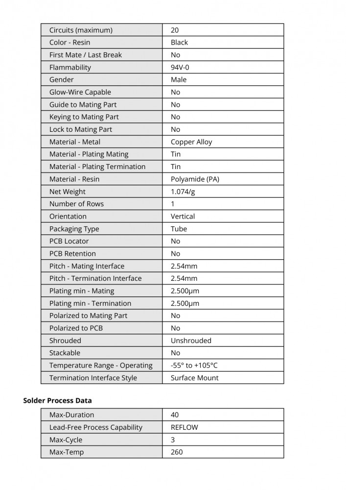 MOLEX 878982026 technical document image, page 3