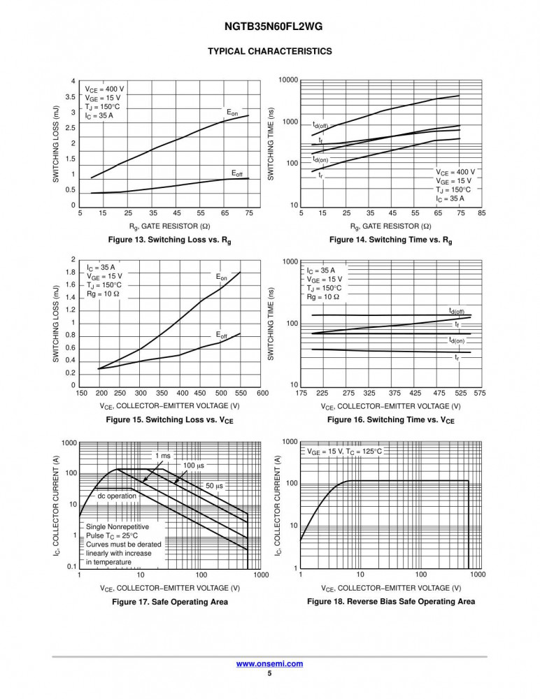 NGTB35N60FL2WG datasheet page 5